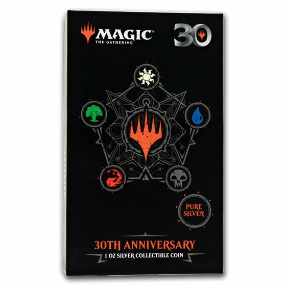 2023 Niue 1 oz Silver $2 Magic the Gathering Coin (Off-Quality)