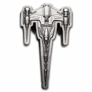 Buy 2023 Niue 1 oz Silver $2 Star Wars Mandalorian Starfighter Coin | APMEX