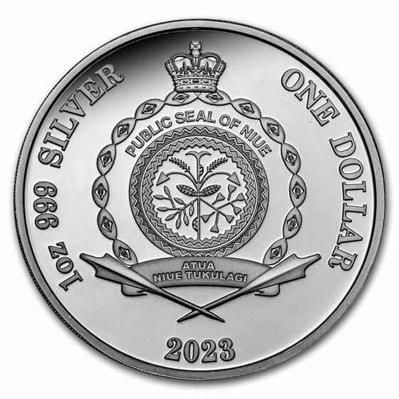 Buy 2023 Niue 1 oz Silver Captain Cook Crosses The Antarctic Circle | APMEX