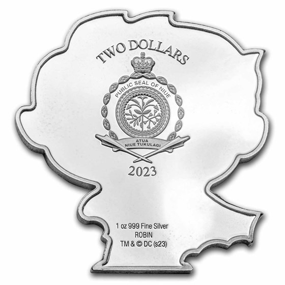 Buy 2023 Niue 1 oz Silver Chibi Coin Collection: Robin | APMEX