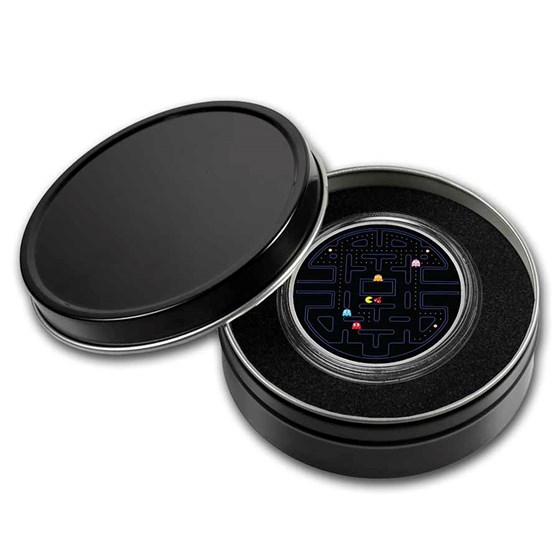 Buy 2023 2 oz Silver PAC-MAN Maze Proof Coin | APMEX