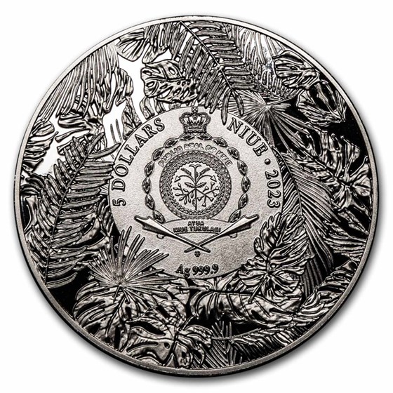 Buy 2023 Niue 2 oz Silver Colorized Chameleon Coin | APMEX