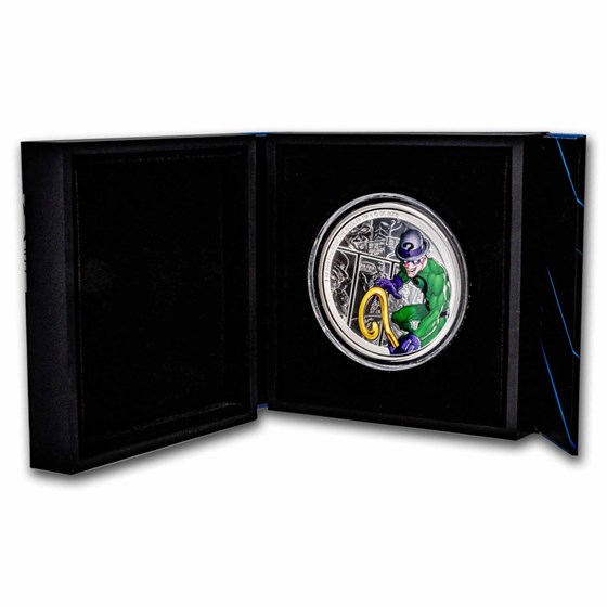 2023 Niue 3 oz Silver Coin $10 DC Villains: THE RIDDLER™