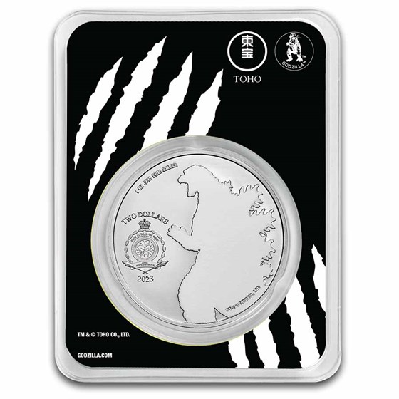Buy 2023 Niue Colorized 1 oz Silver Mothra Coin | APMEX