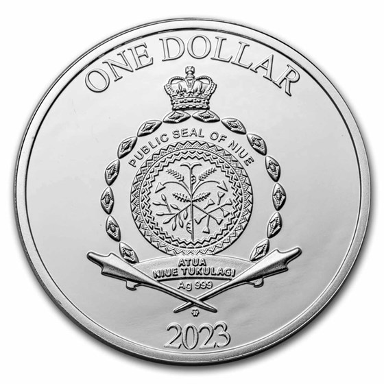 Buy 2023 Niue Silver Proof Wedding Doves Coin | APMEX
