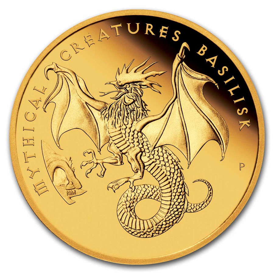 Buy 2023-P Australia 5 oz Gold Mythical Basilisk Prf | APMEX