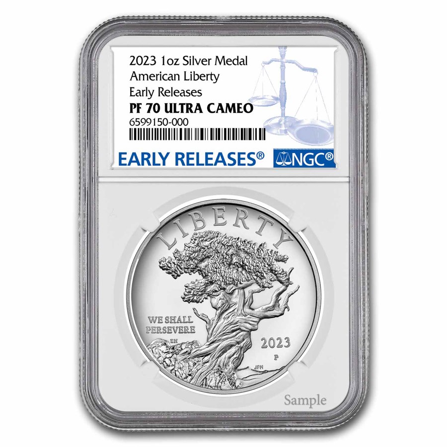 Buy 2023-P Silver American Liberty Medal PF-70 NGC (Early Release) | APMEX