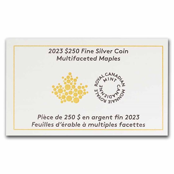 Buy 2023 Canadian 1 Kilo Silver Maple Leaf | APMEX