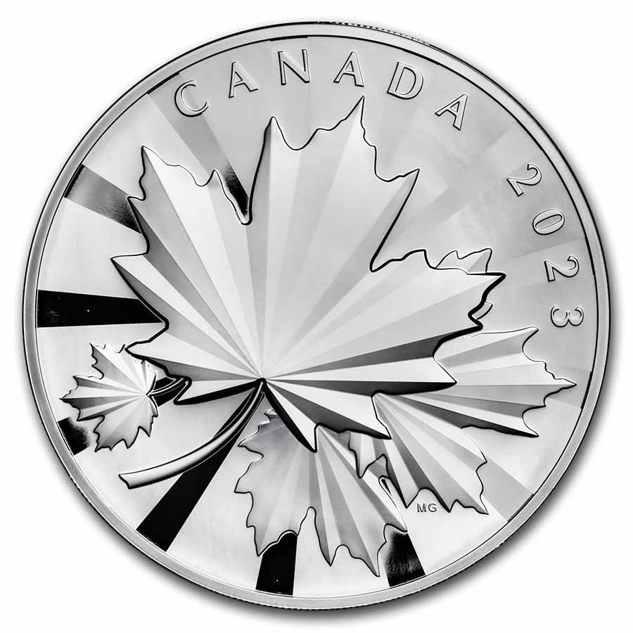 Buy 2023 Canadian 1 Kilo Silver Maple Leaf | APMEX