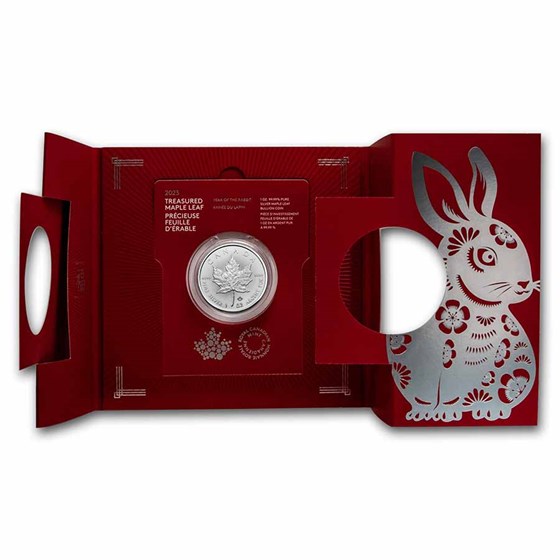 Buy 2023 Year of the Rabbit Maple Leaf | APMEX