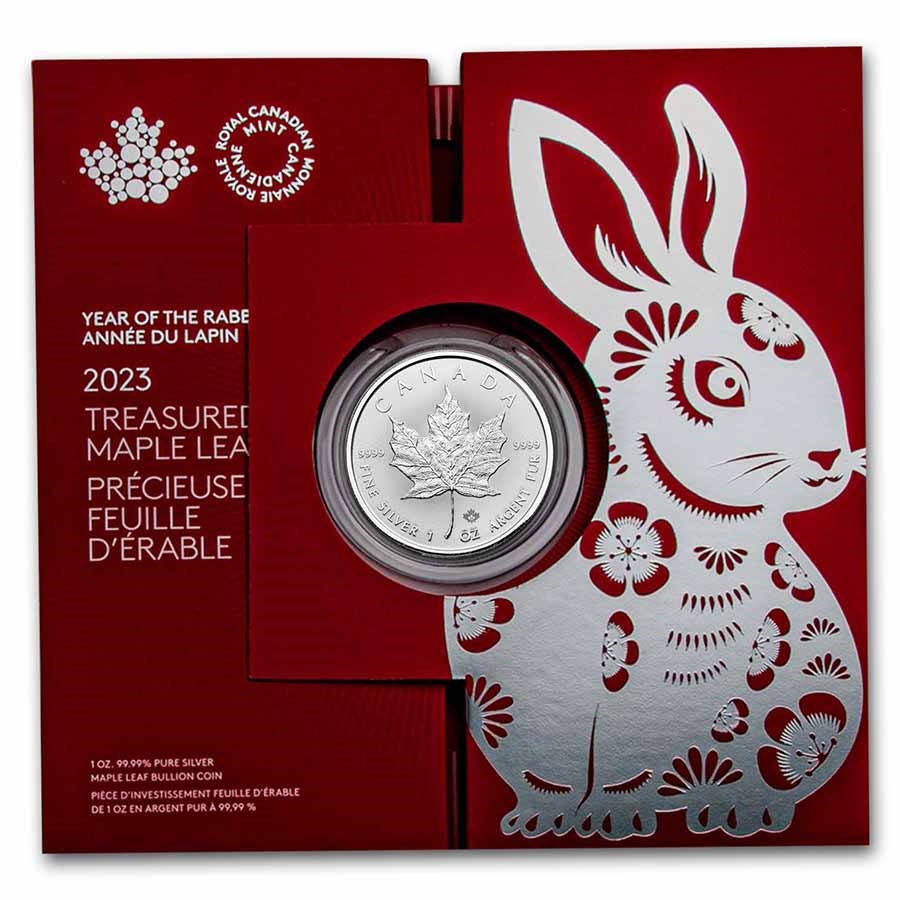 Buy 2023 Year of the Rabbit Maple Leaf | APMEX