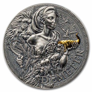 Buy 2023 2 oz Silver Demeter Greek Mythology Coin | APMEX