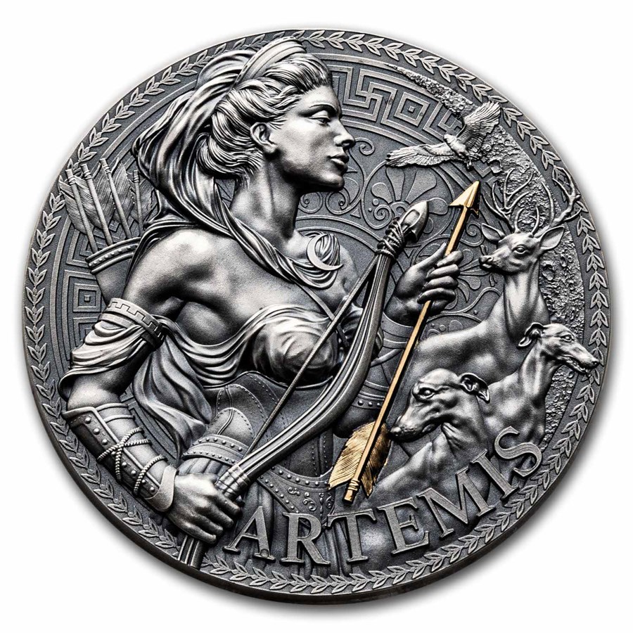 Buy 2023 Republic of Cameroon 3 oz Silver Greek Mythology; Artemis | APMEX
