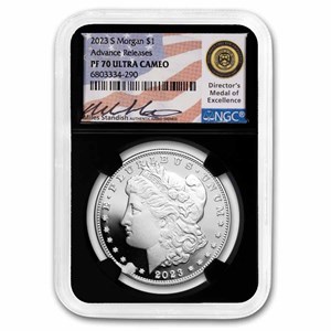 Buy 2023-S Silver Morgan Dollar PF-70 NGC (Standish) | APMEX