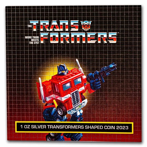 Buy 2023 Samoa 1 oz Silver Transformer Optimus Prime Shaped Coin | APMEX