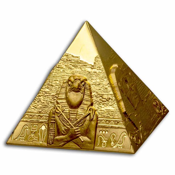 Buy 2023 Samoa 5 oz Gold Pyramid of Giza Shaped Coin | APMEX