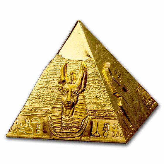 Buy 2023 Samoa 5 oz Gold Pyramid of Giza Shaped Coin | APMEX