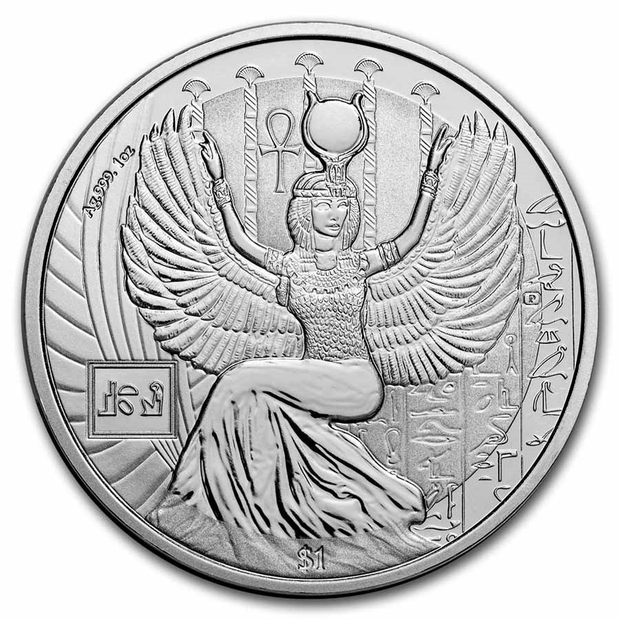 Buy 2023 Sierra Leone 1 oz Silver Egyptian Gods: Isis | APMEX