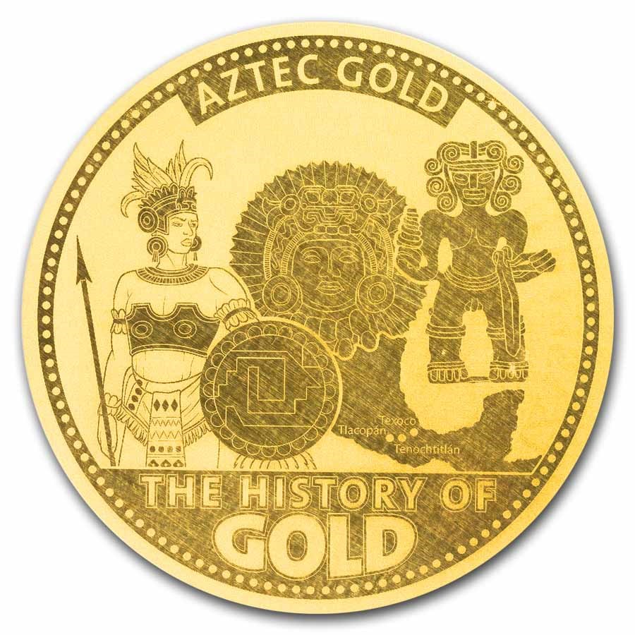 2023 Solomon Islands 1/100 oz Aztec Gold (Coin Only)