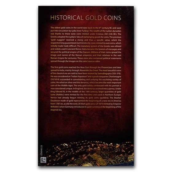 Buy 2023 Solomon Islands 1/100 oz Gold Historical Gold Coins | APMEX