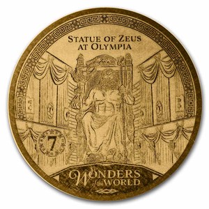 Buy 2023 1/100 oz Gold Statue of Zeus at Olympia | APMEX