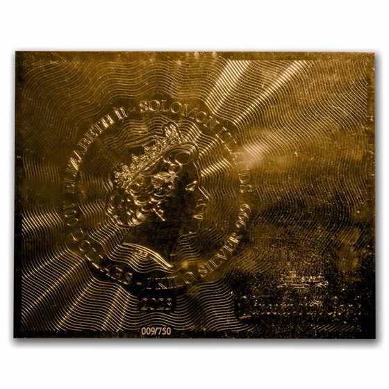 2023 Solomon Islands 1 kilo Silver Van Gogh's Starry Night