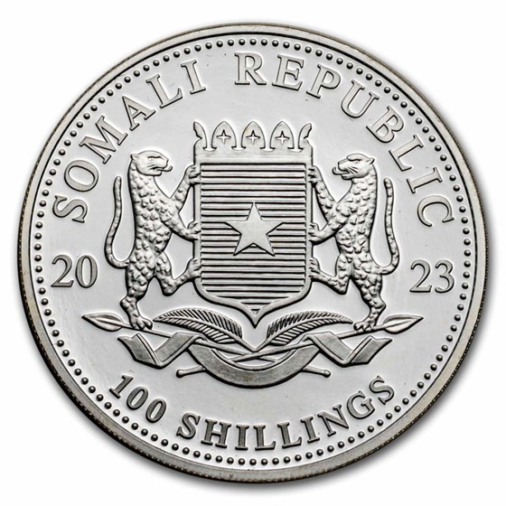 Buy 2023 Somalia 1 oz Silver Elephant (Pittsburgh ANA Privy Mark) | APMEX