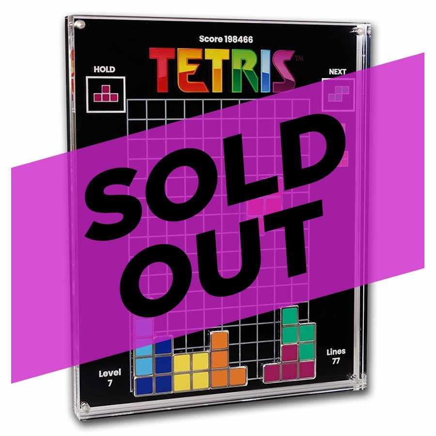 Buy 2023 Tetris™ Niue 1 oz Ag $2 7-Coin Tetrimino Shapes Set COA #3 | APMEX