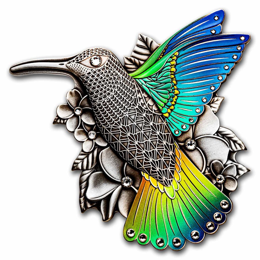 Buy 2023 Vanuatu 500 gram Silver Antique The Hummingbird Coin | APMEX