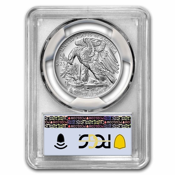2023-W 1 oz Burnished American Palladium Eagle SP-70 PCGS (FDI)