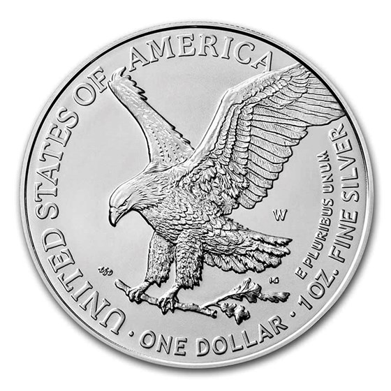 Buy 2023-W Burnished Silver Eagle MS-70 NGC (AR, Gaudioso) | APMEX