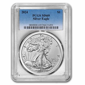 Buy 2024 Silver Eagle MS-69 PCGS | APMEX