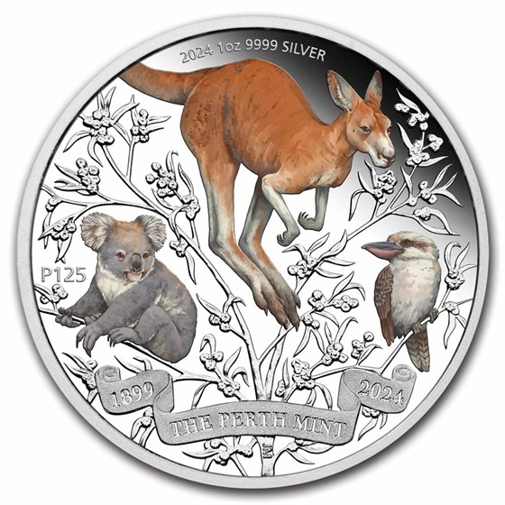 Buy 2024 4-1 oz Silver Perth Mint 125th Ann Type Set | APMEX