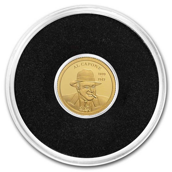 Buy 2024 Barbados 1/2 Gram Gold Al Capone | APMEX