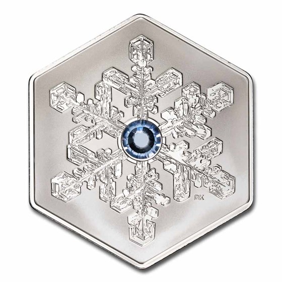 2024 Canada 1 oz Silver $20 Snowflake (Coin Only)