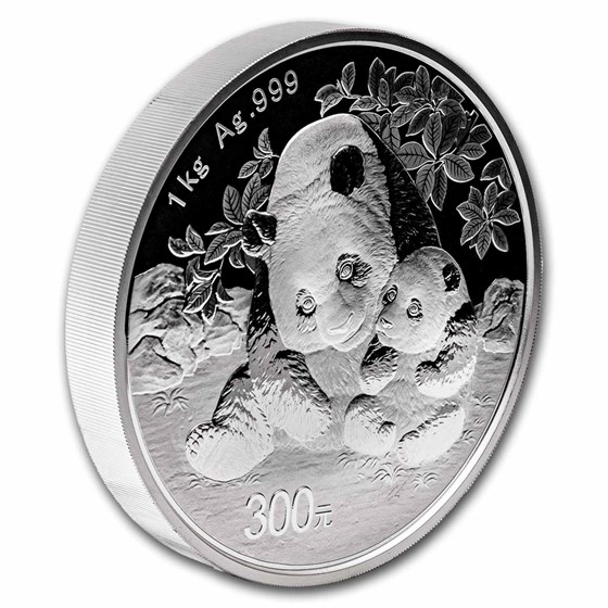 2024 China 1 kilo Silver Panda Proof (w/Box)