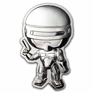 Buy 2024 Fiji 1 oz Silver Robocop Shaped Coin PL | APMEX