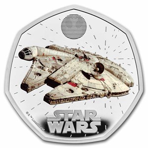 Buy 2024 50 Pence Star Wars Millennium Falcon Proof | APMEX