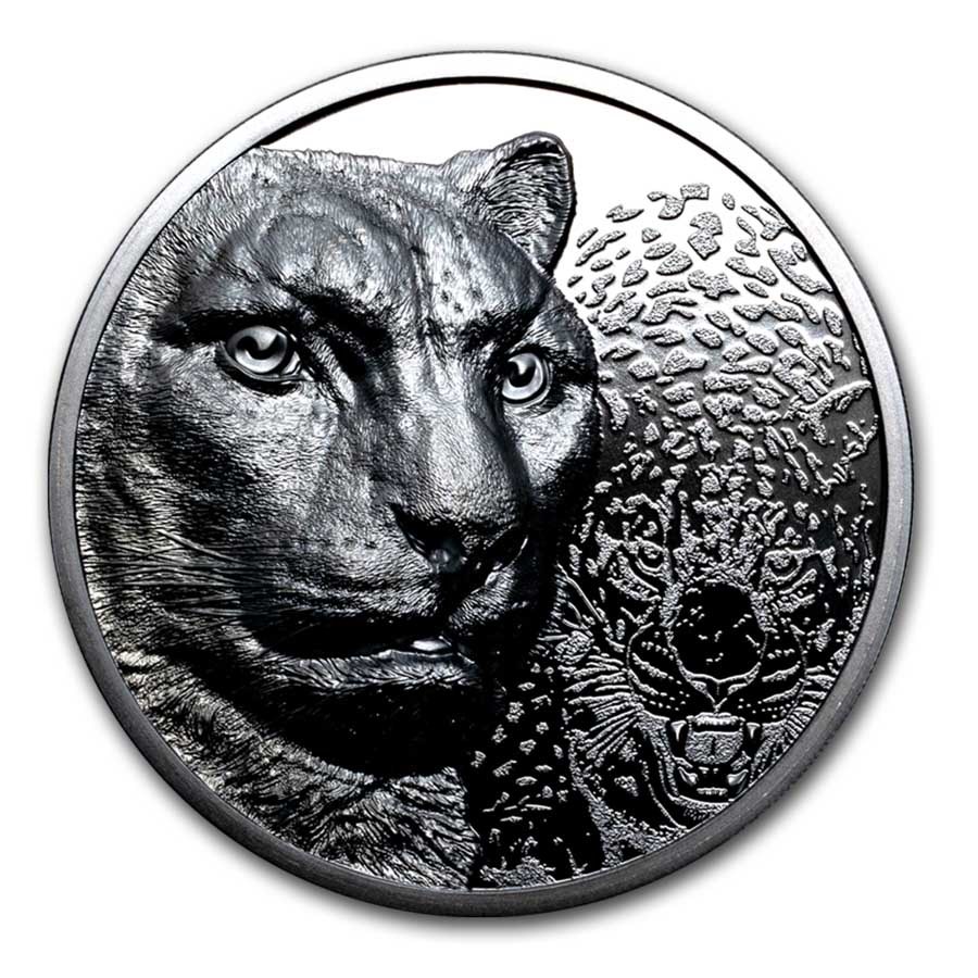 Buy 2024 Mongolia 2 oz Silver Proof Snow Leopard | APMEX