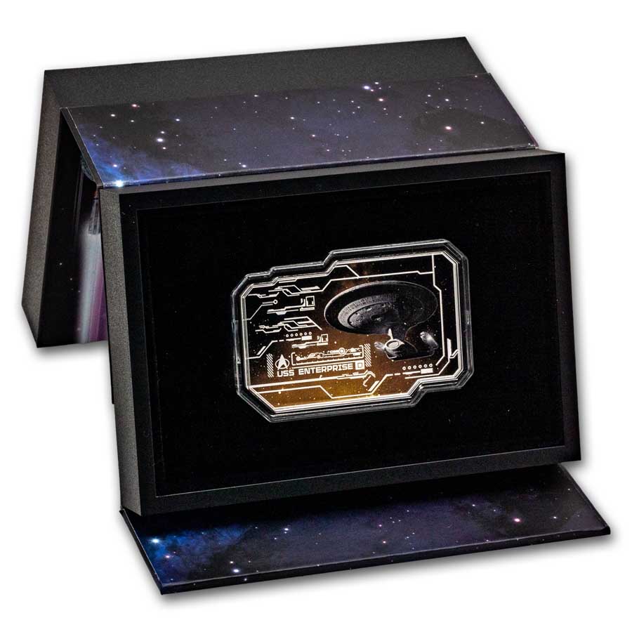 APMEX - 2024 Niue 1 oz Silver $2 Star Trek: NCC 1701-D Spec Sheet