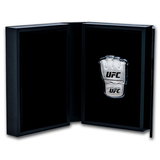 2024 Niue 1 oz Silver $2 UFC Glove Shaped Coin