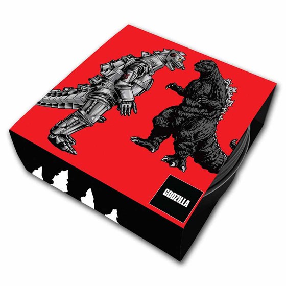 Buy 2024 2 oz Silver Godzilla vs Mechagodzilla Color | APMEX