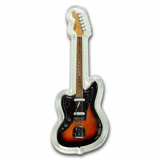 Buy 2024 PAMP 1 oz Silver Fender Jaguar Color Proof | APMEX