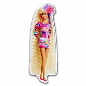 Buy 2024 1 oz Silver Totally Hair Barbie Shaped Coin | APMEX