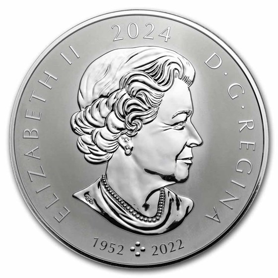 2024 RCM 1 Kilo Silver $250 Pulsating Maple Leaf