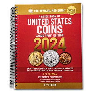 Buy 2024 Red Book of United States Coins:Bressett&Yeoman (LG Spiral ...
