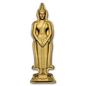 2024 Rep.of Chad 1 oz Silver 7 Days Buddha: Sunday Buddha