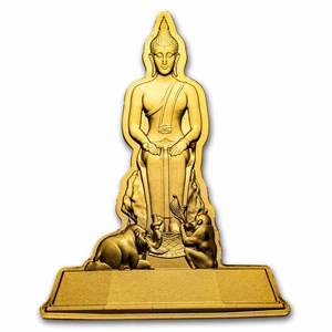 2024 Rep.of Chad 1 oz Silver 7 Days Buddha: Wed. Evening Buddha