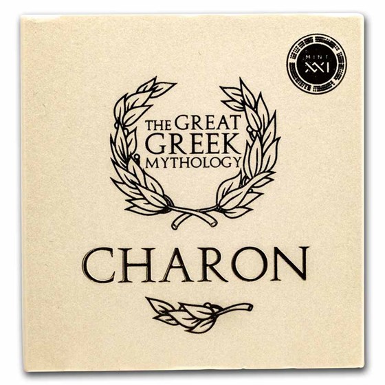 2024 Republic of Cameroon 1 oz Silver Greek Mythology; Charon