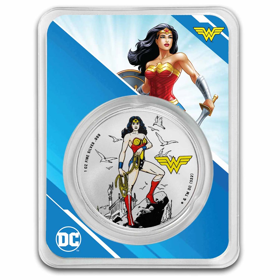 Buy 2024 1 oz Silver DC Comics Wonder Woman TEP | APMEX